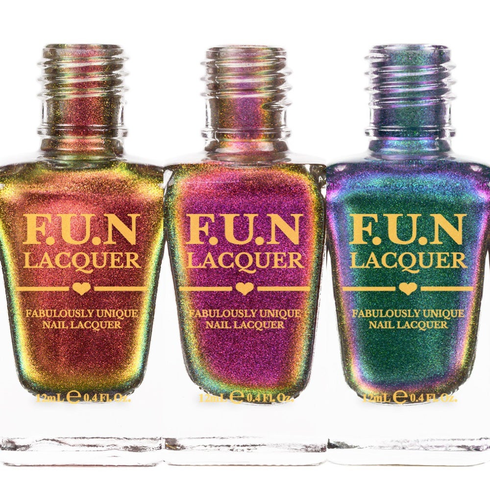 4th Anniversary Collection Multichrome Magnetic Nail Polish – F.U.N LACQUER