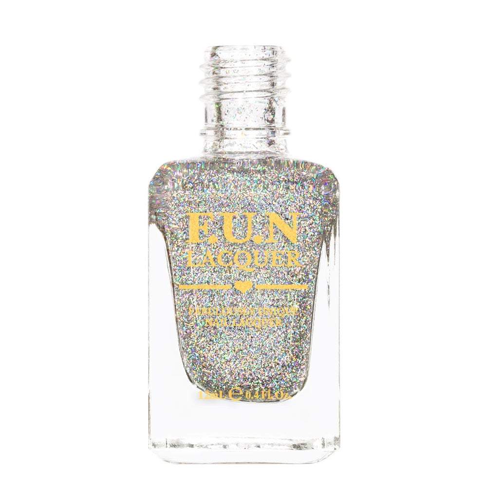 Diamond Flake Holographic Top Coat – F.U.N LACQUER