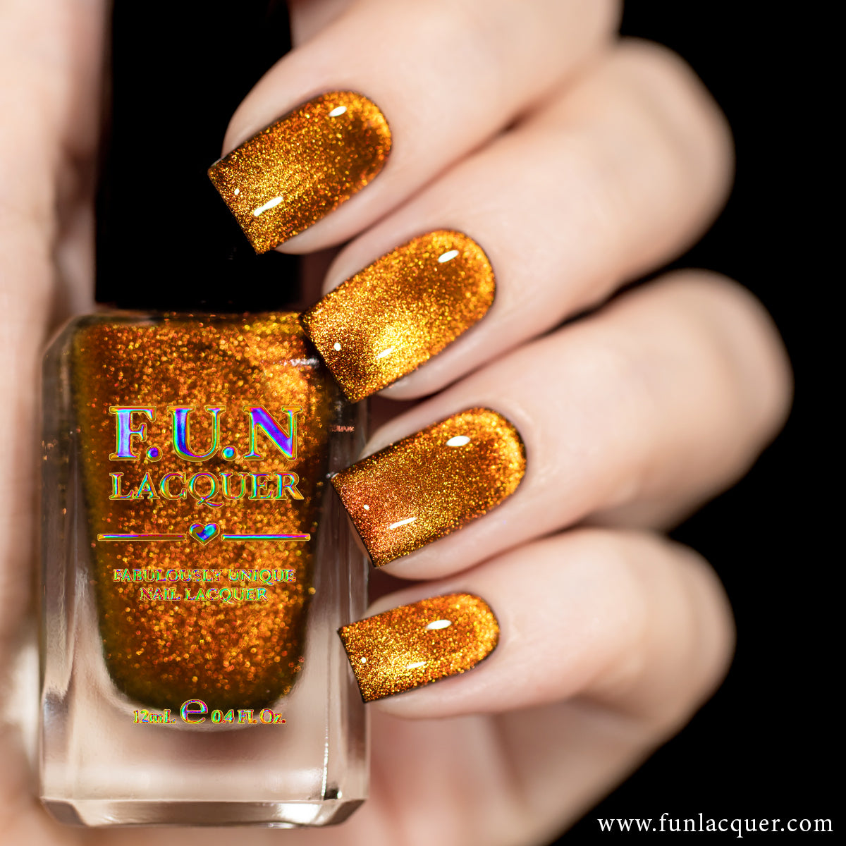 Calcium Magnetic Polish - Inspired by Fireworks – F.U.N LACQUER