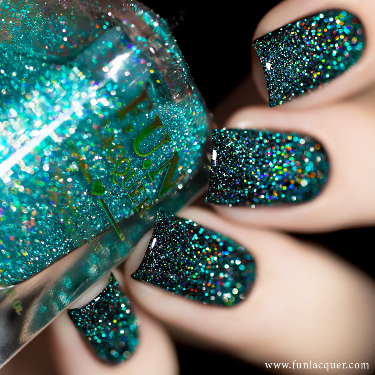 Cozy Holo Reflective Glitter Polish – F.U.N LACQUER