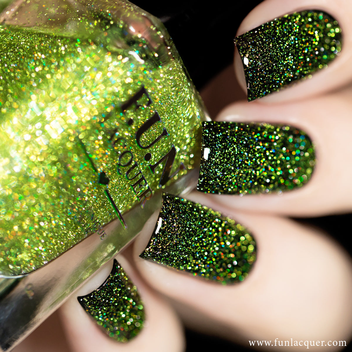 Elf Holo Reflective Glitter Polish – F.U.N LACQUER