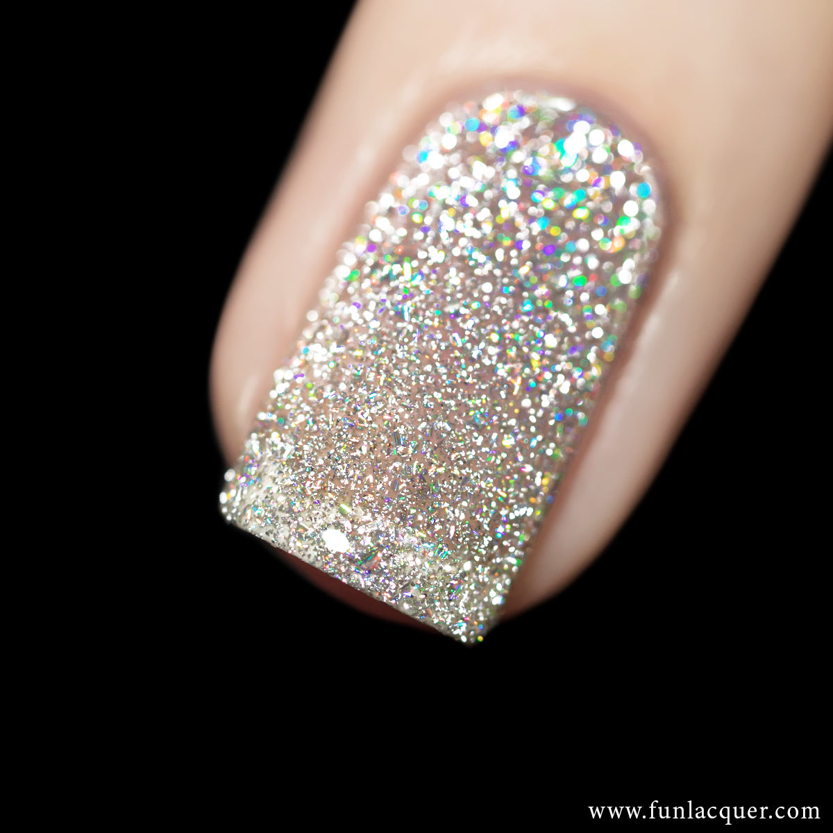 Flash Diamond Flake Holographic Top Coat – F.U.N LACQUER
