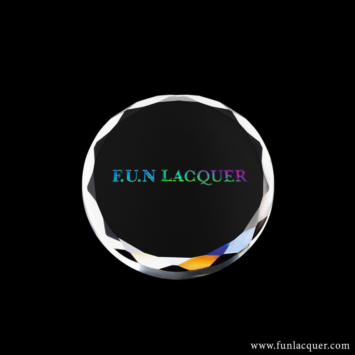 Glass Mixing Plate – F.U.N LACQUER